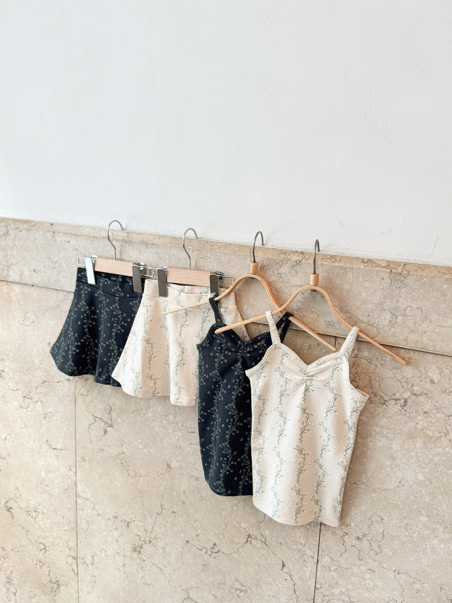 iver and isla 〛 - pima skort . verdant trellis – Melty Colors