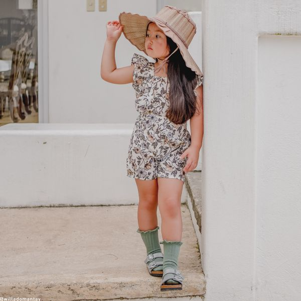 Collégien (コレジアン) /Lili - Lace Trim Ribbed Ankle Socks - Kiwi Doré ...