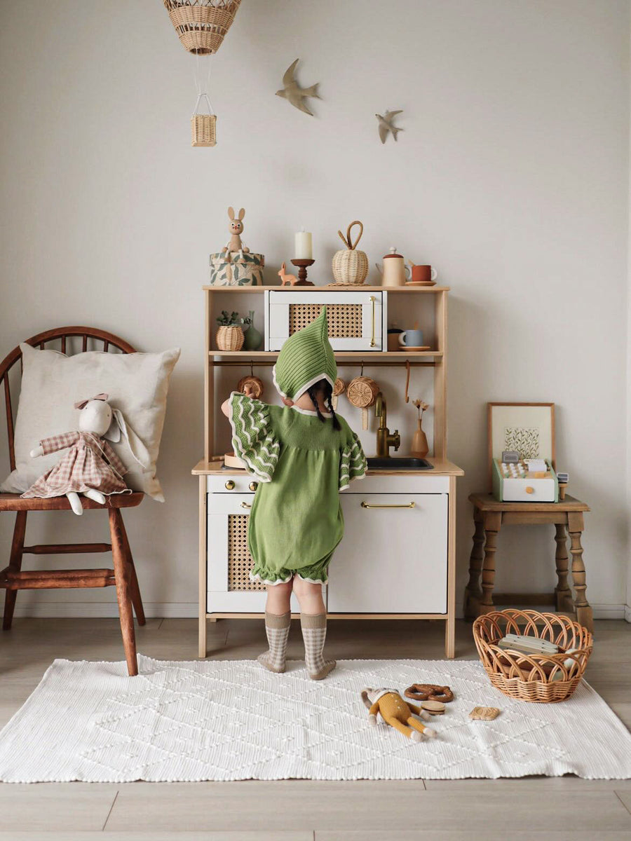 POPCORN RUG / OFF WHITE / MEDIUM / 5dots ”洗えるラグ” ポップコーンラグ – Melty Colors